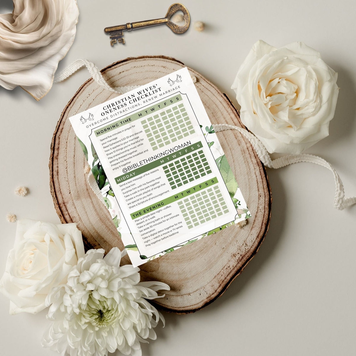 Christian Wives’ Oneness Checklist – Scripture-Based Marriage Guide ...